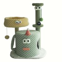 China Modern Style Cup Design Cat Scratcher Tower Fancy Toy for Cat Climbing Wood INS Scratcher for sale