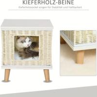China New Design Pet Home High Quality House Dog Can Be Carried Out Using PE Rattan Environmental Durable for sale