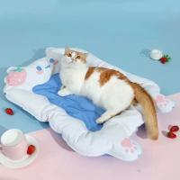 China Cooling Pet Mat for Summer - Gel Ice Pad with PVC Cover & PP Cotton  Orthopedic Cat Dog Bed Cervical Support, Wat for sale