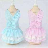 China 100% Cotton Pet Dog Jumpsuits Comfortable Rabbit Print Puppy Skirt Dog Clothes for Cats for Summer Winter for Easter Holidays for sale
