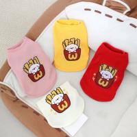 China Cute Cartoon Animal Pattern Polyester Vest for Small Dogs Cats Universal Coat for Bichon Teddy for Spring Halloween Birthday for sale