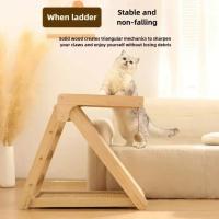 China Modern Style Cat Tower Collapsible Wood Cat Condo Grip Wear Chip-Resistant Cat Scratcher Pet Toys Accessories Carton Packaging for sale