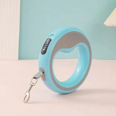 China Small Medium Dog Automatic Retractable Cute Pet Lead 98.43in Puppy Training Leash Shock Absorbent Halloween/Christmas/Birthday for sale