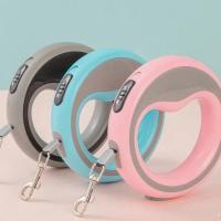 China Small Medium Dog Automatic Retractable Cute Pet Lead 98.43in Puppy Training Leash Shock Absorbent Halloween/Christmas/Birthday for sale