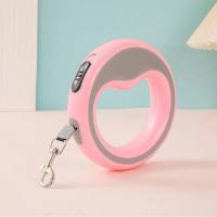 China Small Medium Dog Automatic Retractable Cute Pet Lead 98.43in Puppy Training Leash Shock Absorbent Halloween/Christmas/Birthday for sale