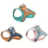 China Escape Proof Comfortable Breathable Halloween Dog Harness Vest Leash Set Small Dog Pet Walking Tools Cloth Accessories Chihuahua for sale
