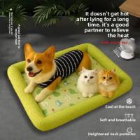 China Luxury Pet Ice Cooling Sofa Bed for Small Dogs & Cats Durable All-Season Modern Classic Design Carton Packed for sale