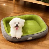 China Detachable Washable Dog Bed for Small/Medium Dogs - Thermal Winter Pet Sofa Cushion Mat with Removable Cover for sale