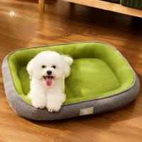 China Detachable Washable Dog Bed for Small/Medium Dogs - Thermal Winter Pet Sofa Cushion Mat with Removable Cover for sale