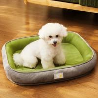 China Detachable Washable Dog Bed for Small/Medium Dogs - Thermal Winter Pet Sofa Cushion Mat with Removable Cover for sale