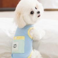 China Pet Pocket Cute Polyester Sun Protection Clothes for Puppy Summer Ice Silk Vest for sale
