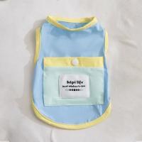 China Pet Pocket Cute Polyester Sun Protection Clothes for Puppy Summer Ice Silk Vest for sale