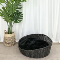 China Dog Kennel Rattan Four Seasons Universal Pet Kennel Large and Small Dogs Removable Washable Mat Cooler cat Nest Willow Dog Beds for sale