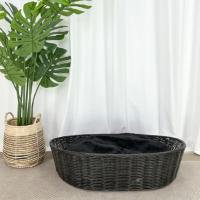 China Dog Kennel Rattan Four Seasons Universal Pet Kennel Large and Small Dogs Removable Washable Mat Cooler cat Nest Willow Dog Beds for sale