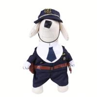 China Dog Fancy Dress for Horseback Riding Cosplay Soft Breathable Halloween Christmas New Year's Suit Solid Funny Clothes Accessories for sale