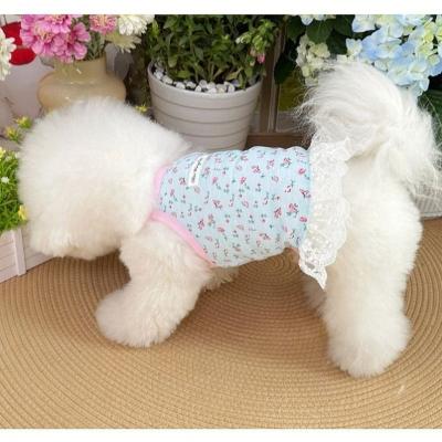 China Chic Lace Skirts for Small Dogs and Puppies Cute Summer Pet Clothes with Animal Pattern Classic Style for Chihuahuas Kittens for sale