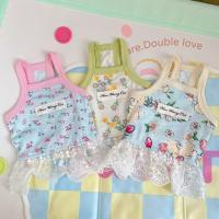 China Chic Lace Skirts for Small Dogs and Puppies Cute Summer Pet Clothes with Animal Pattern Classic Style for Chihuahuas Kittens for sale