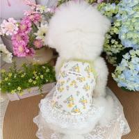 China Chic Lace Skirts for Small Dogs and Puppies Cute Summer Pet Clothes with Animal Pattern Classic Style for Chihuahuas Kittens for sale