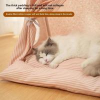 China Cute Cat & Dog Solid Eco-Friendly Removable Washable Breathable Pet Tent Bed for Summer All Seasons Large Space Indoor Outdoor for sale