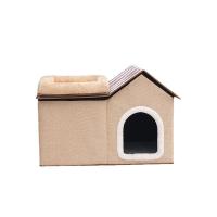 China Polycarbonate Roof Pet Bed with Storage Drawer and Eco Friendly Materials for Stylish Comfort for sale