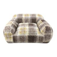 China Breathable Luxury Dog Lounge Sofa Featuring Button Closure Type Ideal for Pet Resorts and Luxury Kennels Seeking Seating for sale