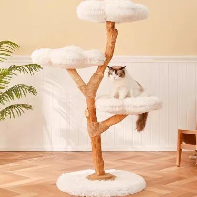China Wood Cat Tree Customize Design Yes Cat Tree Model Cat Tree Tailored for Retail Chains Seeking Unique Cat Furniture Items for sale