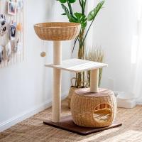 China Includes hanging toys cat tree model cat tree shipping DHL durable multi level cat tree perfect for office and pet stores for sale