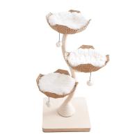 China Stocked cat tree featuring multi level platforms sisal scratching posts and cozy resting areas shipping DHL pet products for sale