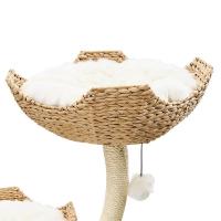 China Beige Cat Climbing Tree Easytoclean Practical Cat Play Equipment Enhances Physical Activity and Mental Stimulation for sale