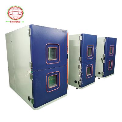 China Industrial Two Zone Thermal Shock Testing Chamber 100L Capacity for sale