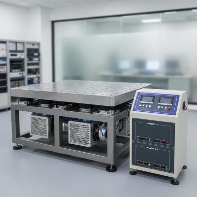 China 500 Kg Load Capacity Vibration Test Table with Air Cooling and 2 4 8 16 Channel for Precise Vibration Analysis for sale