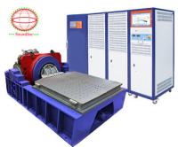 China Water Cooled Electro Dynamic Vibration Test Table with 51mm / 76mm Amplitude and AC 380V Power Supply for sale
