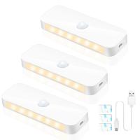 China Magnetic Cabinet Battery Powered Sensor Light DC5V Stick On 150 Lumen for sale