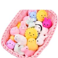 China Mini Toy Super Cute 'Little Dumpling' Squishy Novelty Decompression Ball for Boys Fun Hand Squeezing Small Animal Toy for sale