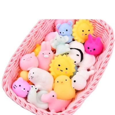 China Mini Toy Super Cute 'Little Dumpling' Squishy Novelty Decompression Ball for Boys Fun Hand Squeezing Small Animal Toy for sale