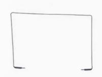 China LCD Screen Front Bezel Rubber Ring for MacBook Air 13.6'' A2681 – Replacement Screen Seal Gasket for sale