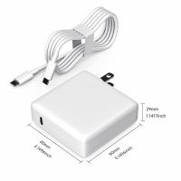 China Manufacturer 96W USB-C Laptop Charger Power Adapter, Compatible With Apple MacBook Air / Pro, With OTP And QC3.0 Functions, Smart for sale