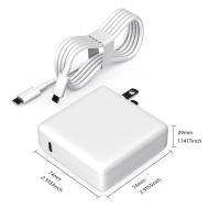 China High Quality 61W USB C Type C Charger Power Adapter Fast Mobile Phone Charger Portable Wall Laptop Charger For Apple Macbook Pro for sale