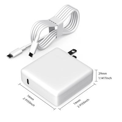 China High Quality 61W USB C Type C Charger Power Adapter Fast Mobile Phone Charger Portable Wall Laptop Charger For Apple Macbook Pro for sale