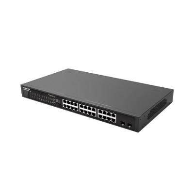 China RG-ES126GS-LP24 100G Plug-and-Play POE Access Network Switch with 2 Upstream Ports for sale