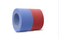 China Blue Red Worm Grinding Wheel Aluminum Oxide Grinding Wheel Round for sale