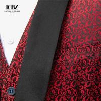 China LCBZ Spring Autumn Men's Suit Set 2 Piece Regular Length Zipper Fly Business Formal Wear for sale