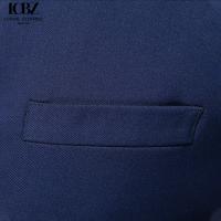 China Dark Blue Single-Breasted Suit Vest for Men Professional Formal Wear S-10XL Custom for sale