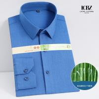 China Men's Black Non Iron 100% Cotton Dress Shirt with Neck Liner Protection Stain Sticker for sale