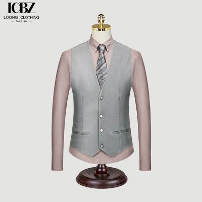China Custom Black Suit Vest for Men Business Formal Wedding Groom Best Man Sizes S-10XL for sale