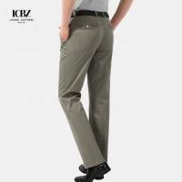 China Men's Cotton Polyester Cargo Pants 5 Size Options M to 3XL Black Dark Gray for sale