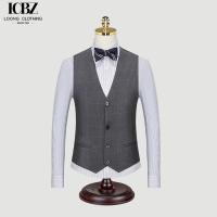 China Customized Men's Plaid Suit Vest Retro British Style Business Banquet Sizes S-10XL for sale