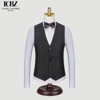 China Customized Men's Plaid Suit Vest Retro British Style Business Banquet Sizes S-10XL for sale