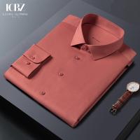 China Custom Logo Long Sleeve Cotton Casual Shirt for Men Business Button Down Sizes S to 10XL for sale