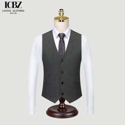 China Men's Formal Velour Suit Vest Set Korean Style Wedding Attire Sizes S-10XL for sale